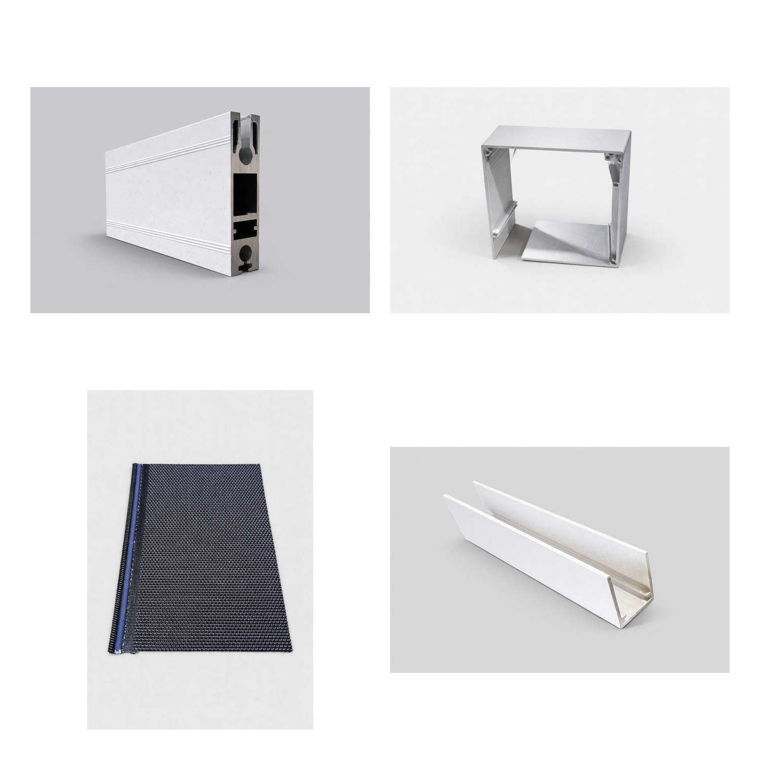 Zipguide outdoor blind samples - Blindmotion Online